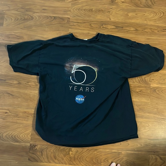 Gildan | Shirts | Vintage Nasa 5year Anniversary Shirt | Poshmark